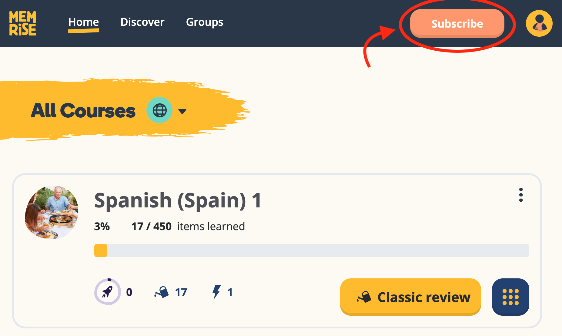 How do I subscribe to Memrise Pro? – Memrise Community Courses